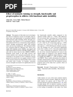 PTTI: Adult Flatfoot Insights | PDF | Foot | Ankle