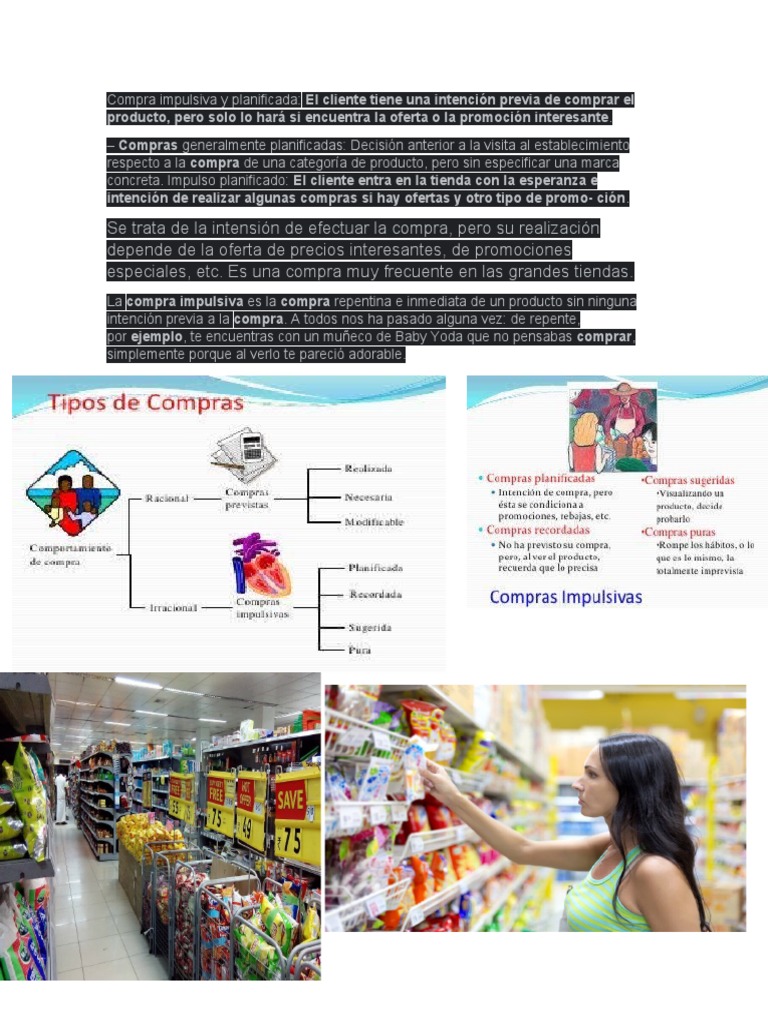 Compra Impulsiva y Planificada | PDF