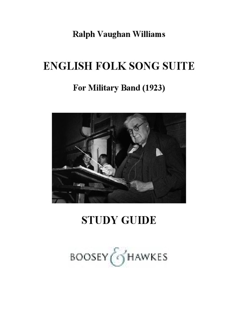 Music 445w Unit Study Guide English Folk Song Suite | PDF | Scale ...