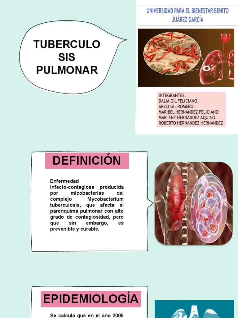 Tuberculosis Pulmonar: Definición y Tratamiento | PDF | Tuberculosis ...