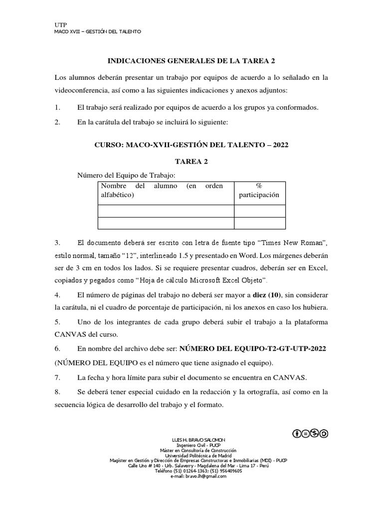 Maco-Xvii-Gt-Sp-Tarea 2-Indicaciones | Descargar gratis PDF | Plagio