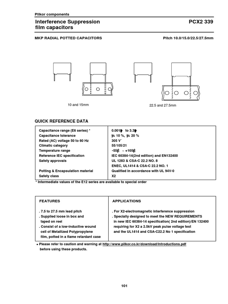 pcx2 339 | PDF | Capacitor | Electrical Engineering