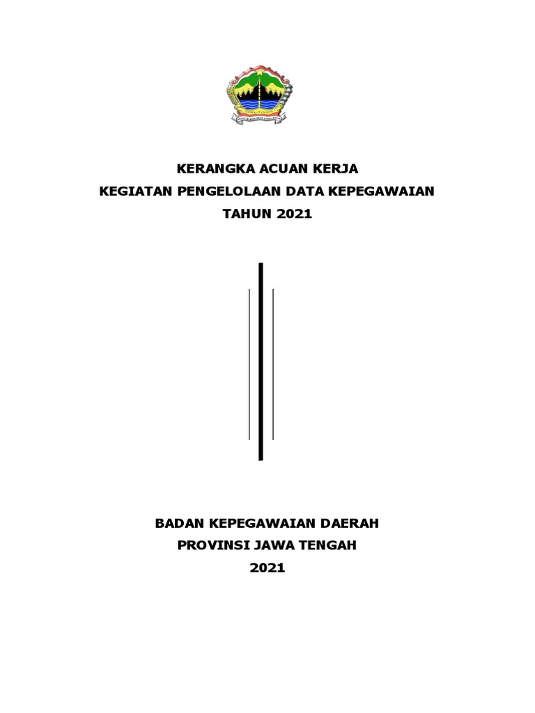 Kak Pengelolaan Data Kepegawaian.. | PDF | Bisnis | Pengelolaan Keuangan & Uang