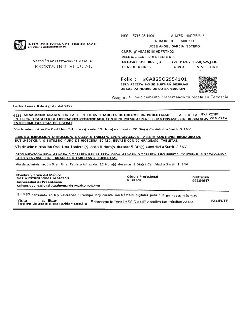 CamScanner 10-18-2022 22.35 | PDF | Drogas | Terapia CamScanner 10-18-2022 22.35 | PDF | Drogas | Terapia