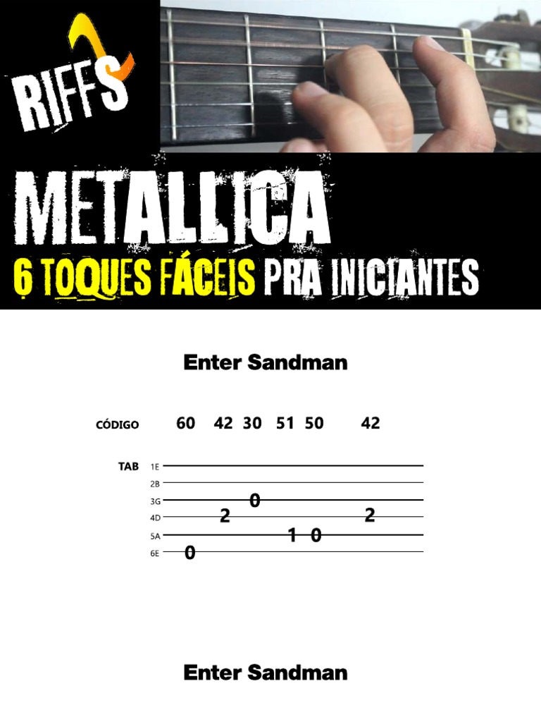 Riffs Metallica | PDF