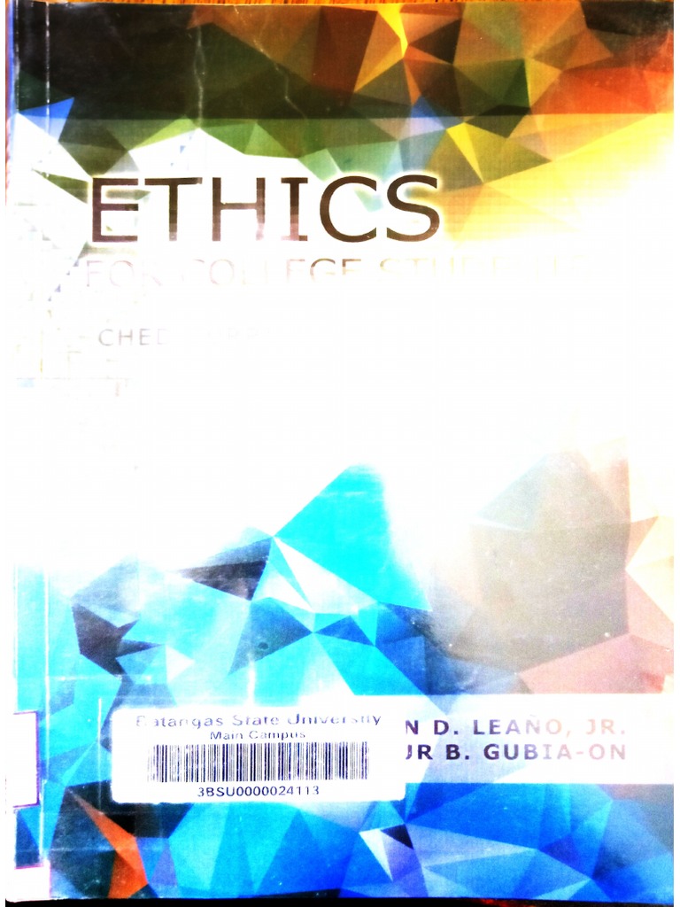 Ethics For College Students (Whole) | PDF