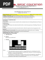 Lesson Plan in Basic Drafting Technology I | PDF | Drawing | Technical ...