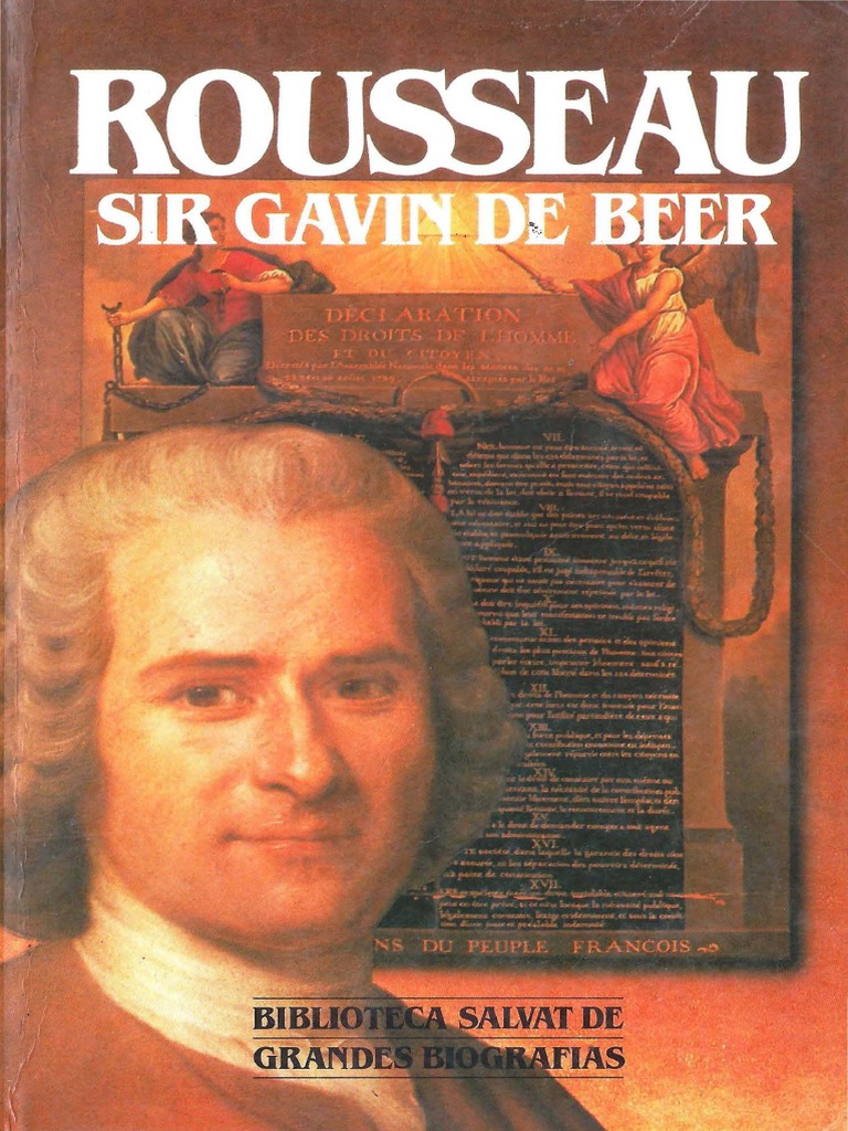 Biografía Rousseau Sir Gavin de Beer | PDF | Jean-Jacques Rousseau