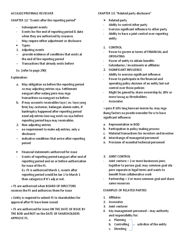 CFAS PREFINALS REVIEWER v2.0 | PDF | Fair Value | Depreciation
