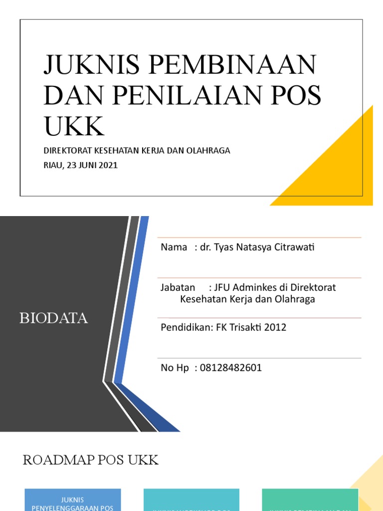 Juknis Pembinaan Dan Penilaian Pos UKK 23 Juni 2021 | PDF