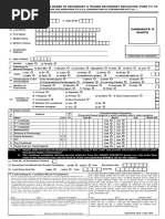 Blank Form (HSC) | PDF | Educational Stages