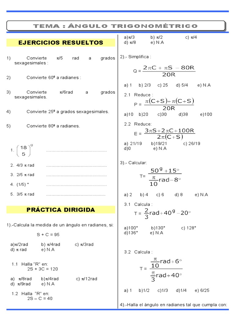 Angulo T | PDF | Cantidades fisicas | Rotación