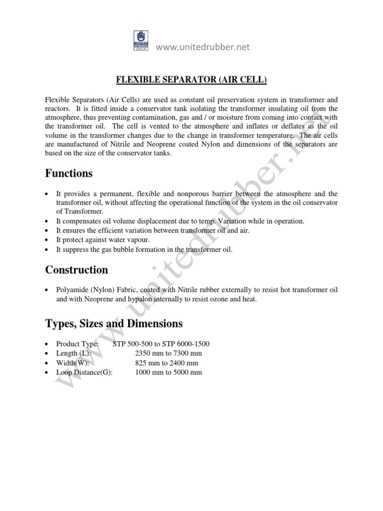 Air Cell | PDF | Transformer | Materials