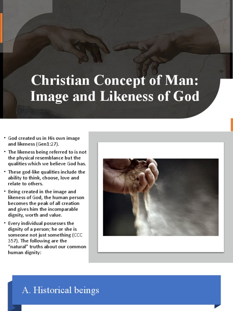 Christian Concept of Man | PDF | Free Will | Dignity