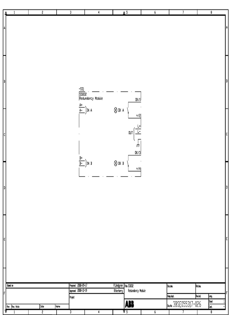 3bse055317-026 SS832 | PDF