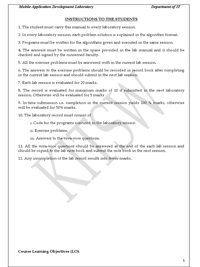Final MAD Manual | PDF | Swift (Programming Language) | Ios
