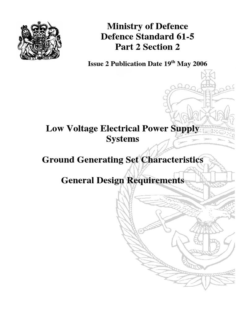 Def Stan 61-5 Part 2 Sect 2 | PDF | Electromagnetic Compatibility ...