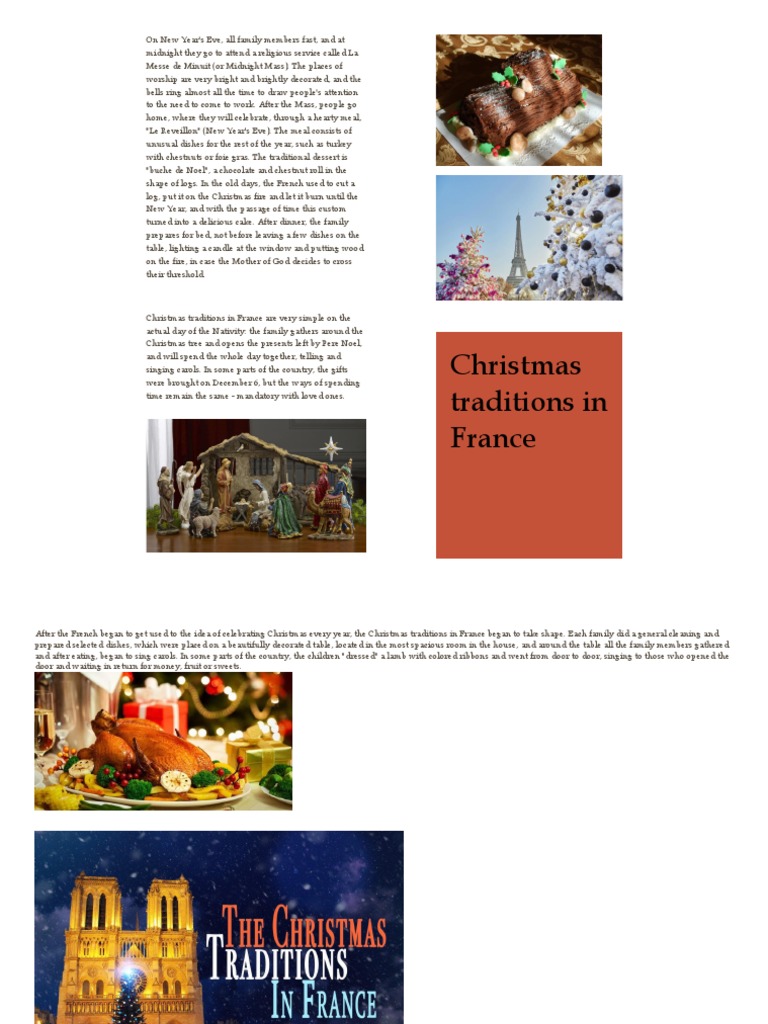 Christmas Traditions in France | PDF