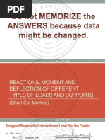 CE EVALUATION EXAM No. 5 - Buoyancy, Equilibrium, Fluid Flows (Answer ...