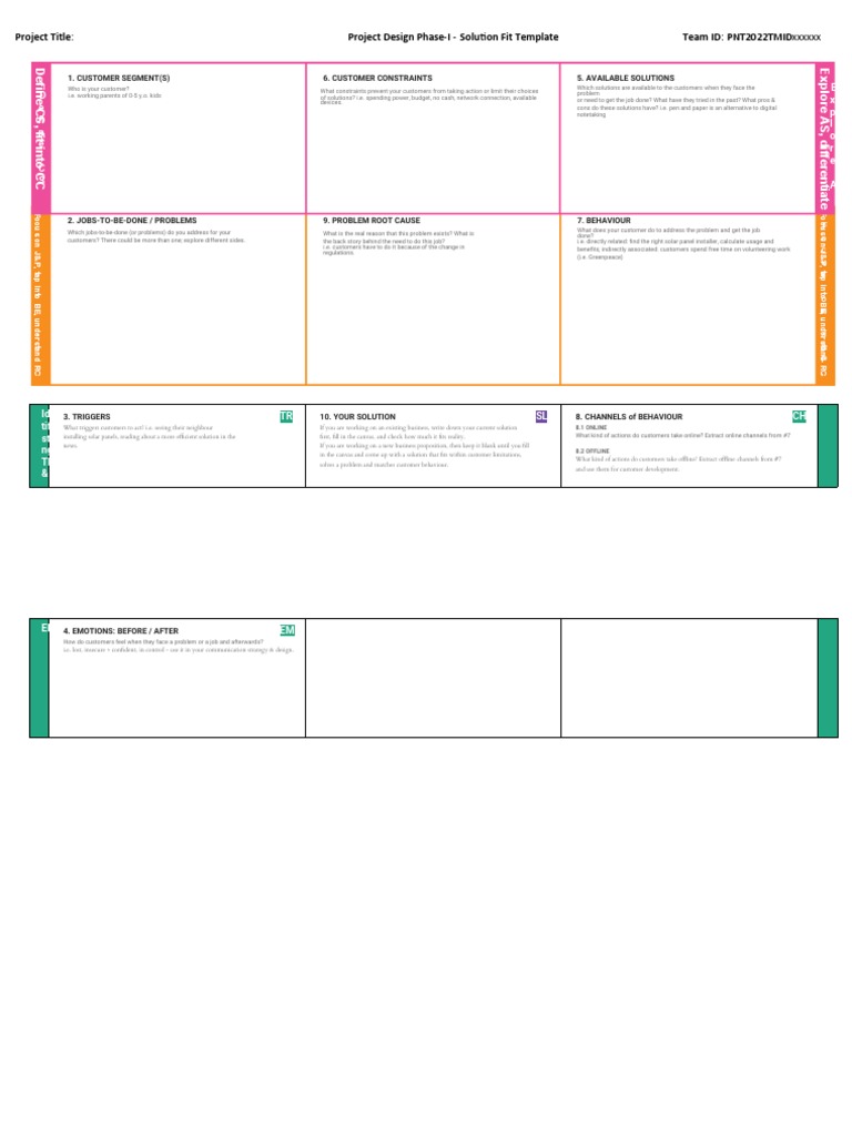 Problem - Solution - Fit Sample Template | PDF | Computing | Communication
