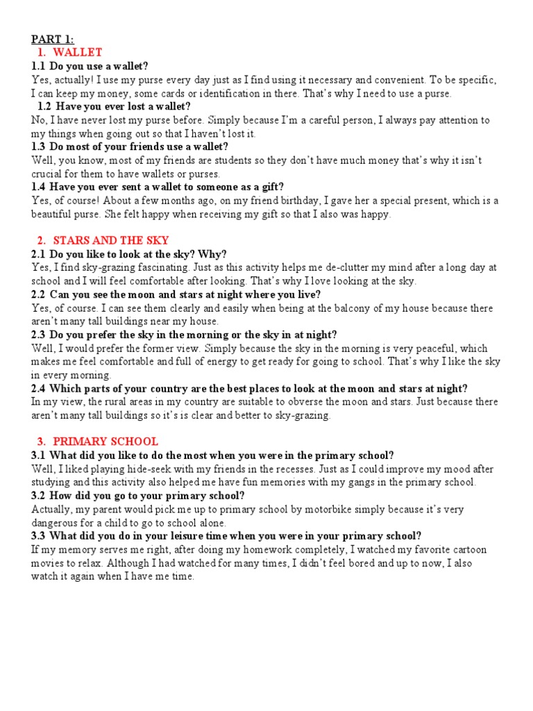 Speaking Ielts All | PDF