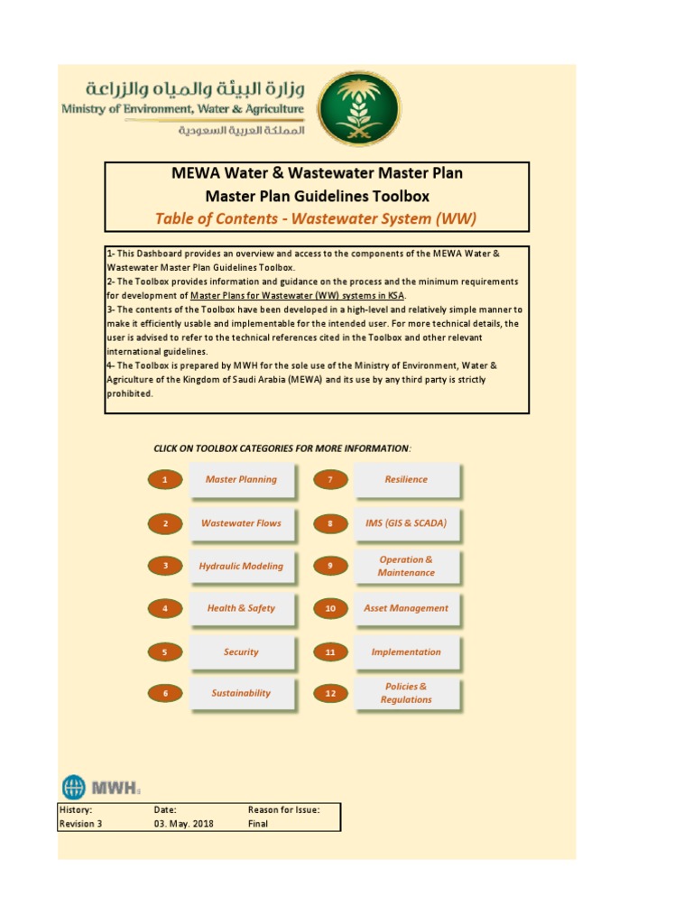 NMP Guidelines - WW | PDF | Strategic Planning | Sewage Treatment
