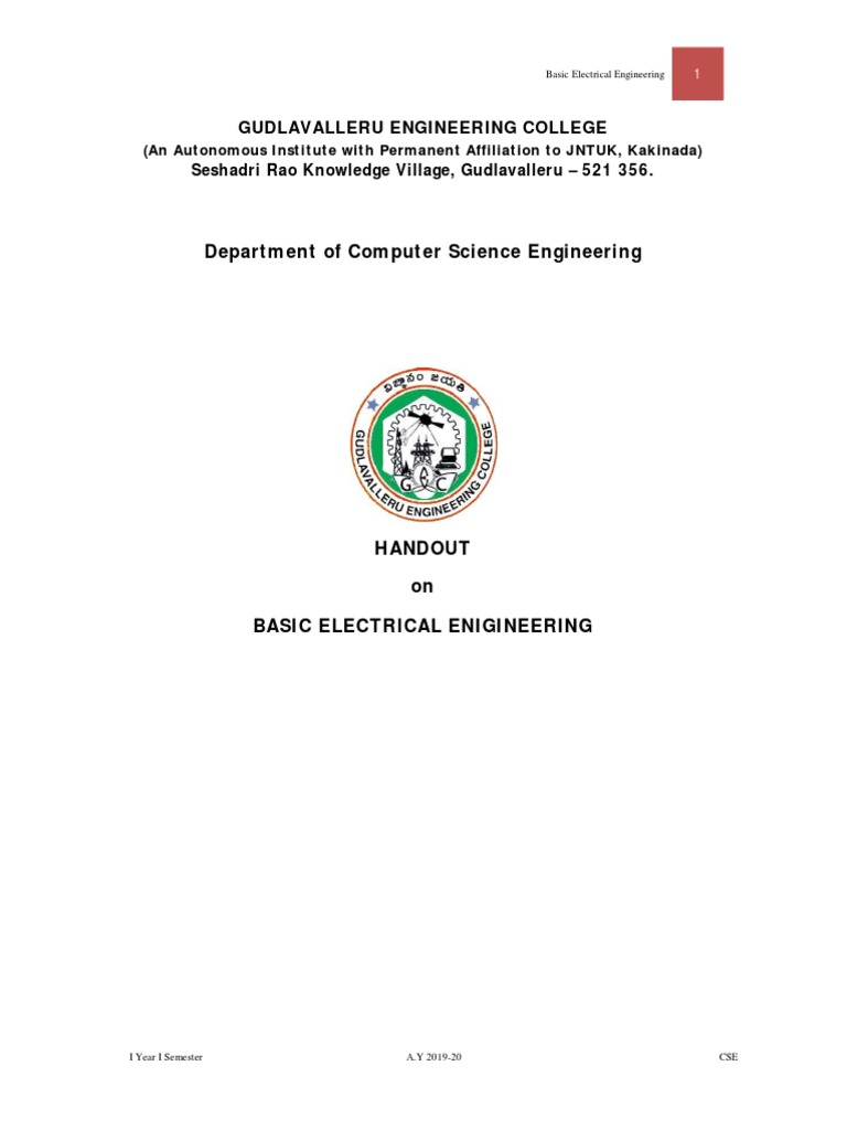 Department of Computer Science Engineering | PDF