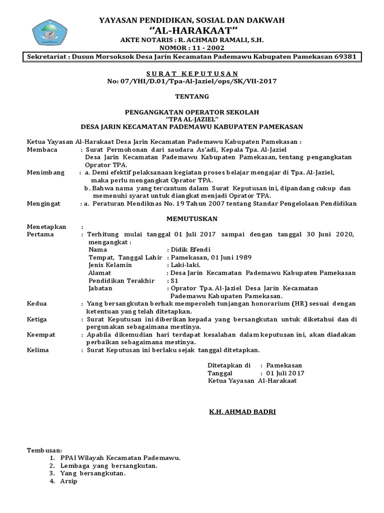 SK Operator TPA - Compressed | PDF