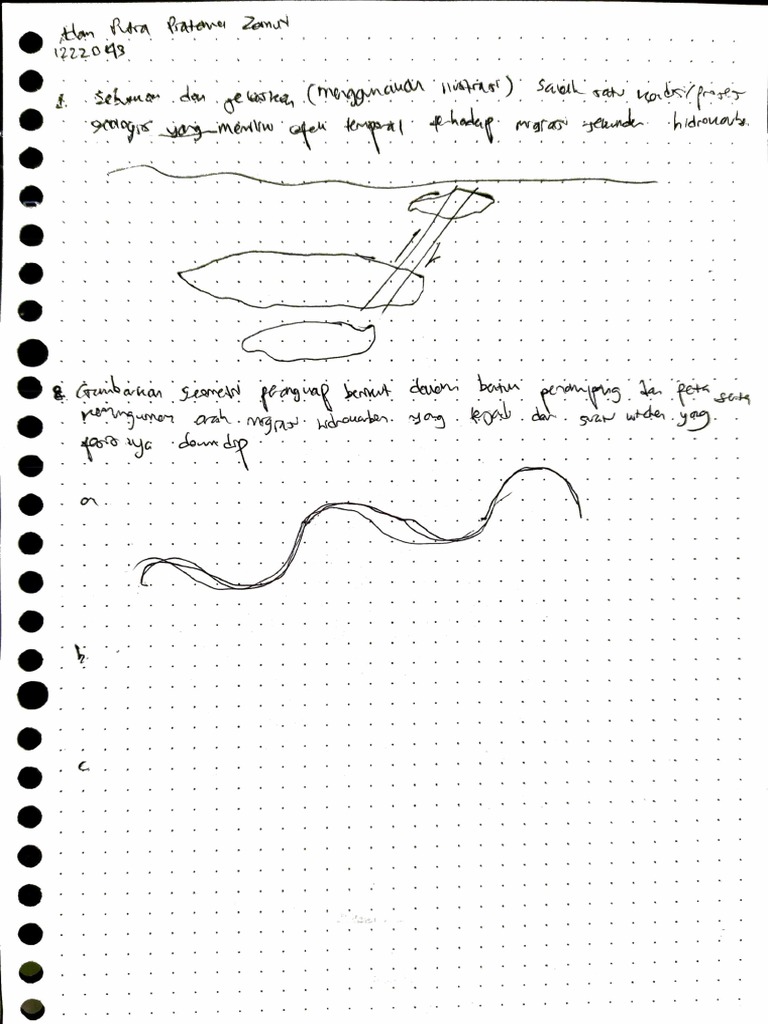 Adam Putra Pratama Zainuri - 12220143 - Uts Geologi Migas Petroleum | PDF