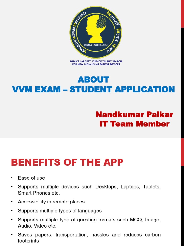 VVM Exam App | PDF | Mobile App | Mac Os