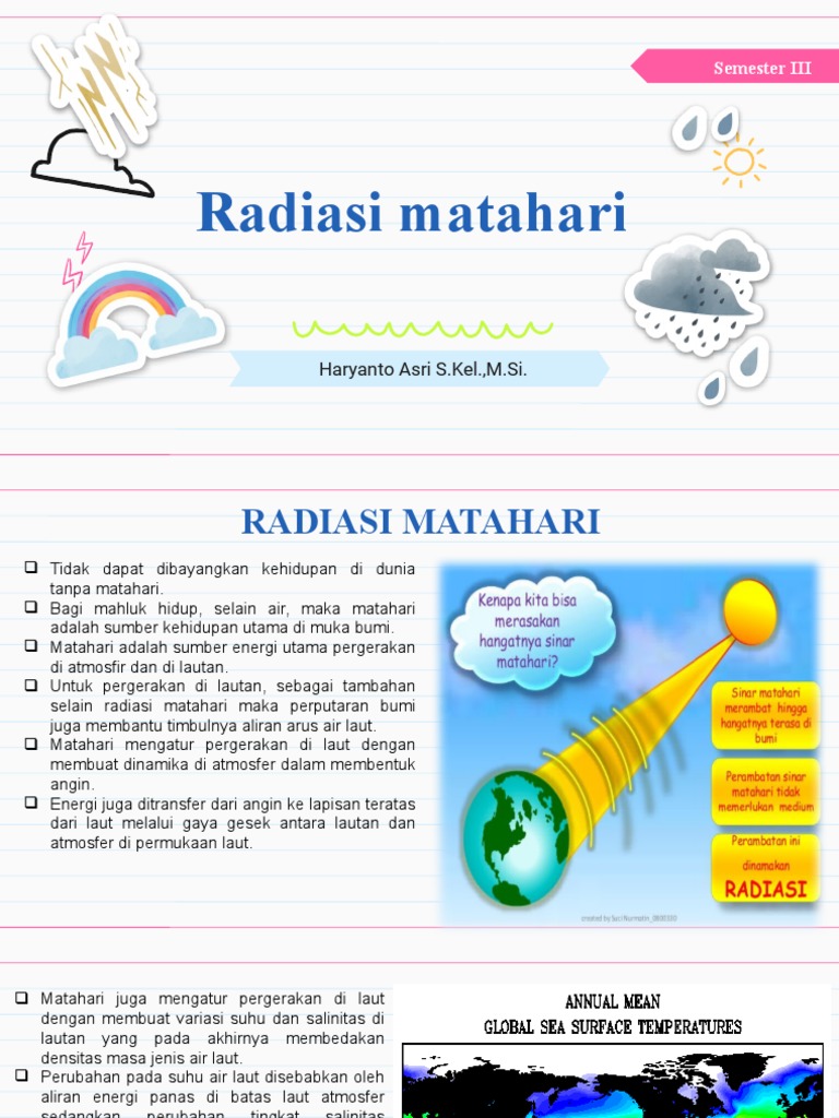 Pertemuan 3. Radiasi Matahari | PDF