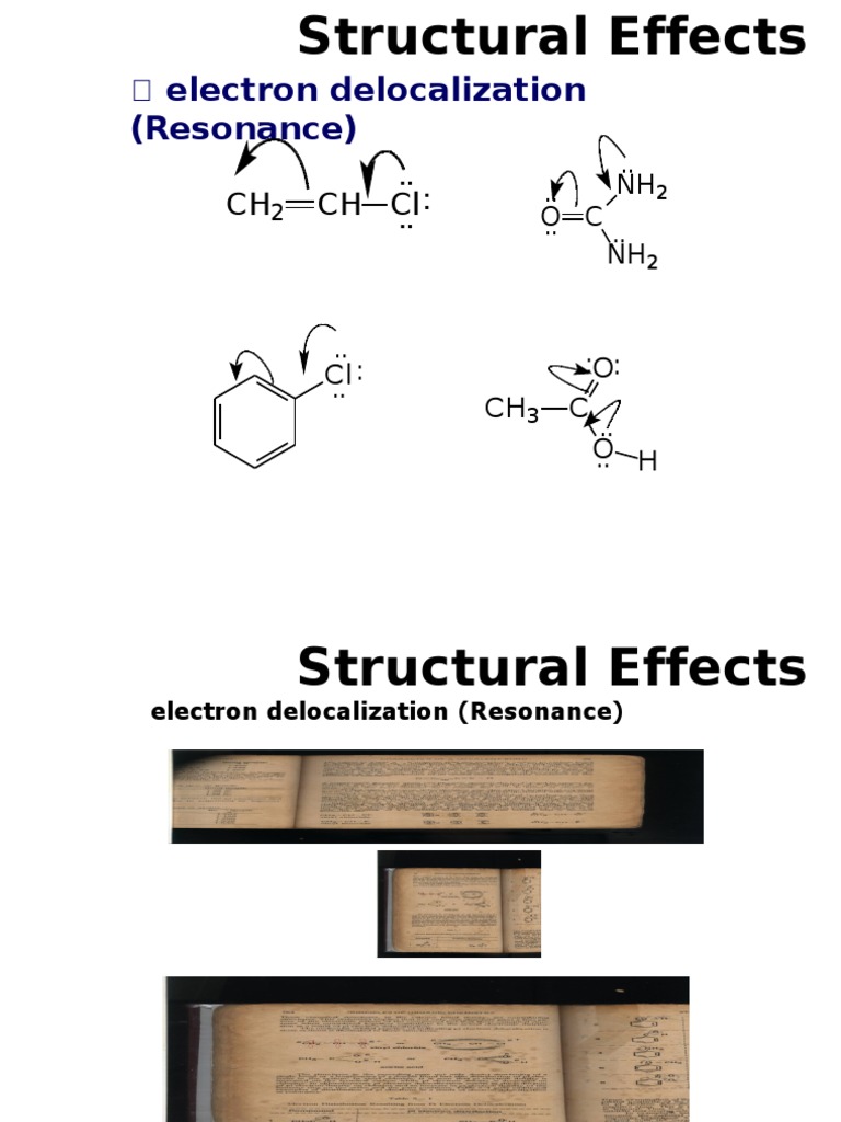 Electron Delocalization (Resonance) : CH CH CL .. .. | PDF | Science ...