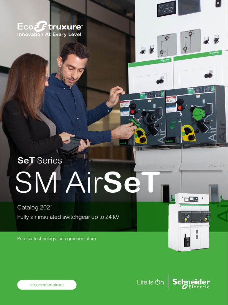 SM AirSeT - Shneider Electric | PDF | Electrical Substation | Cloud ...