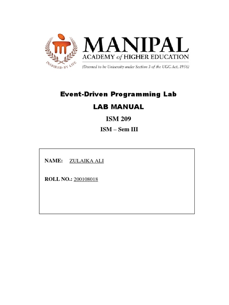 Edp Manual | PDF | Software Development | Programming Paradigms