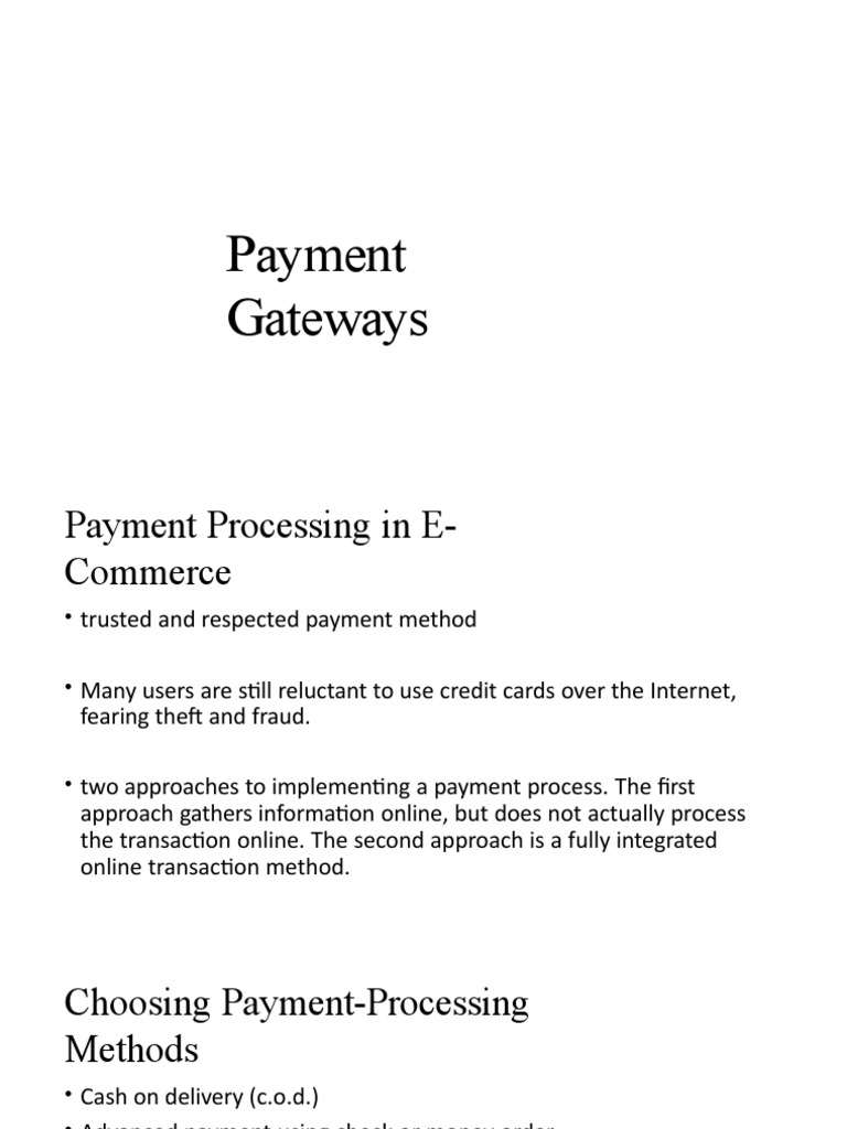 Lesson 9 Payment Gateways Download Free Pdf Cheque Credit Card