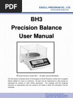 Electronic Balance User Guide | PDF | Weighing Scale | Weight