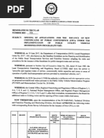 LTFRB Revised Rules of Practice and Procedure | PDF