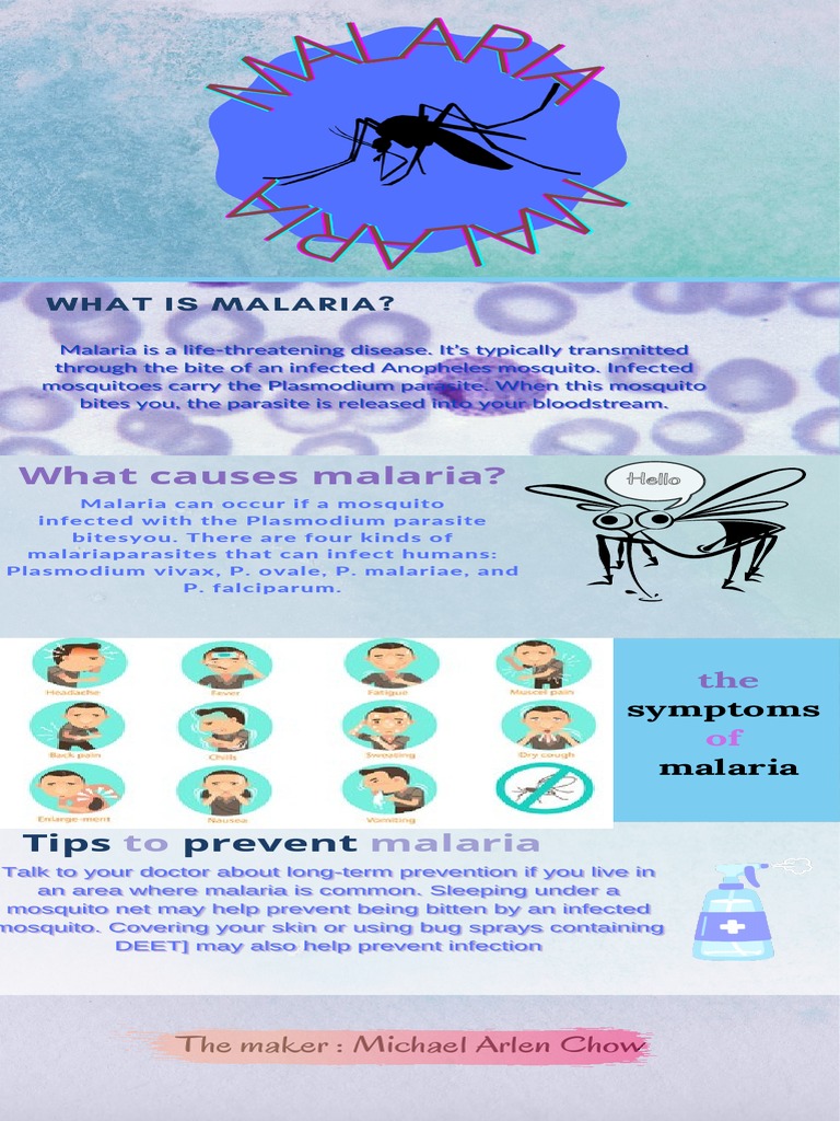 Infographic About Malaria Disease | PDF