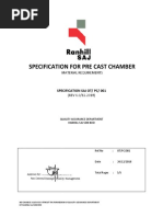 Precast RCC Manhole Detail Drawing | PDF | Precast Concrete | Concrete