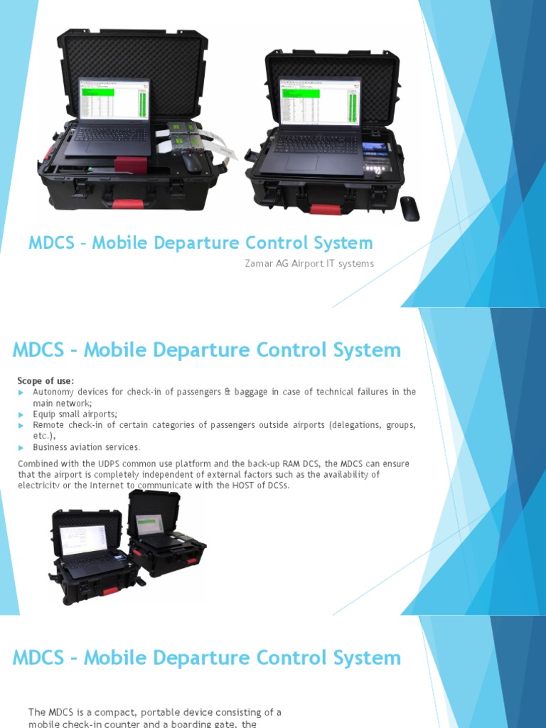 Mobile Departure Control System Overview | PDF | Personal Computers ...