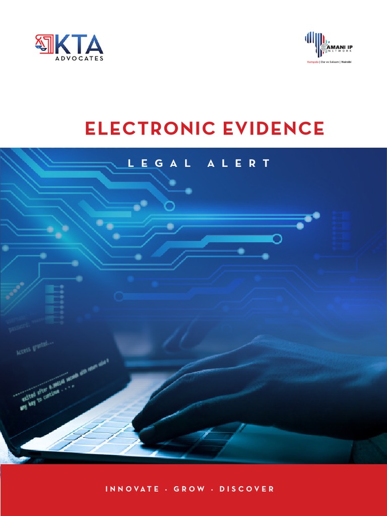 Electronic Evidence Legal Alert Kta | PDF | Authentication | Information