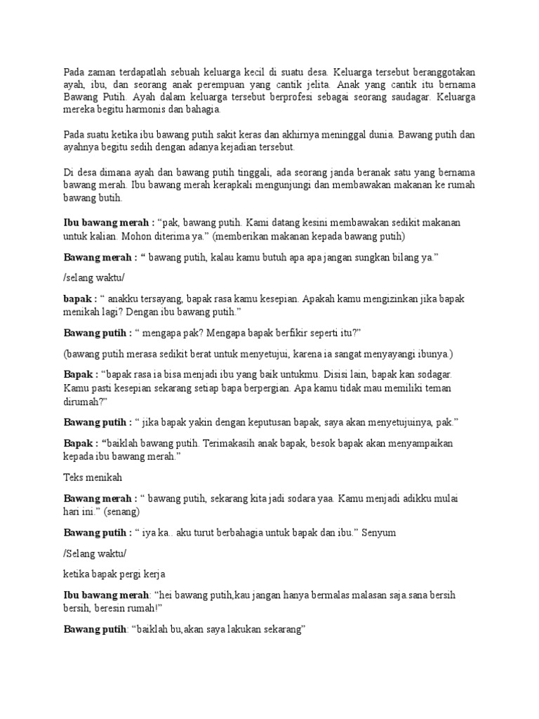 Naskah Baput Bamer | PDF