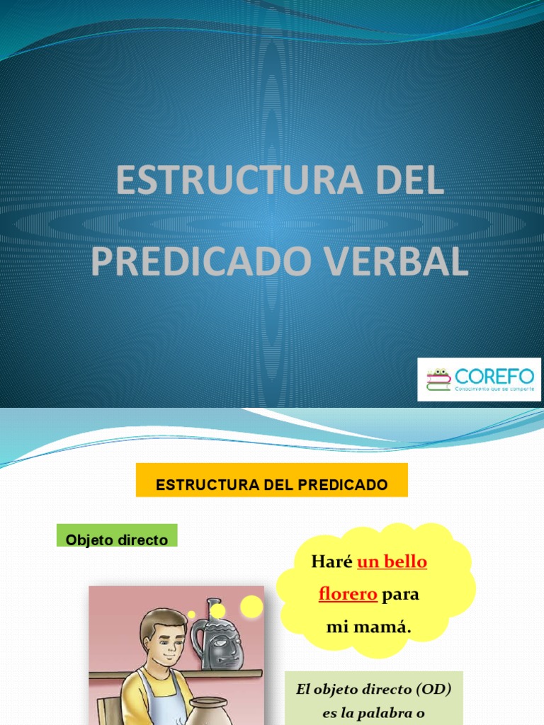 Estructura Del Verbo y Predicado | PDF