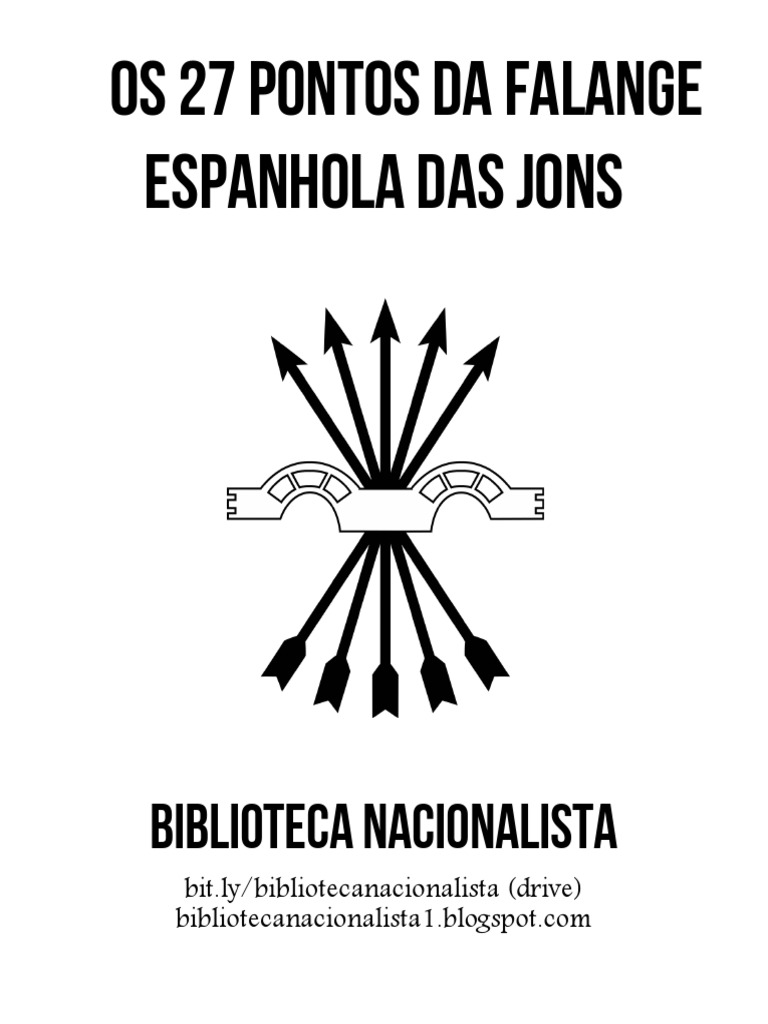 Os 27 Pontos Da Falange | PDF | Espanha | Estado