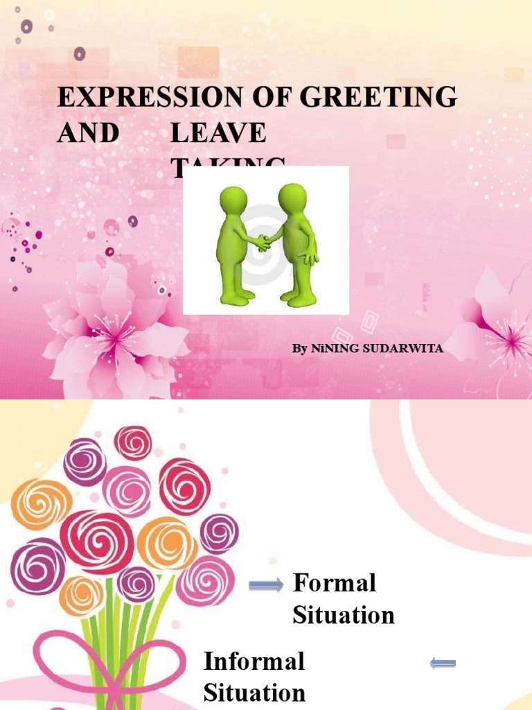 Greeting and Leave Taking 1 | PDF | Self-Improvement