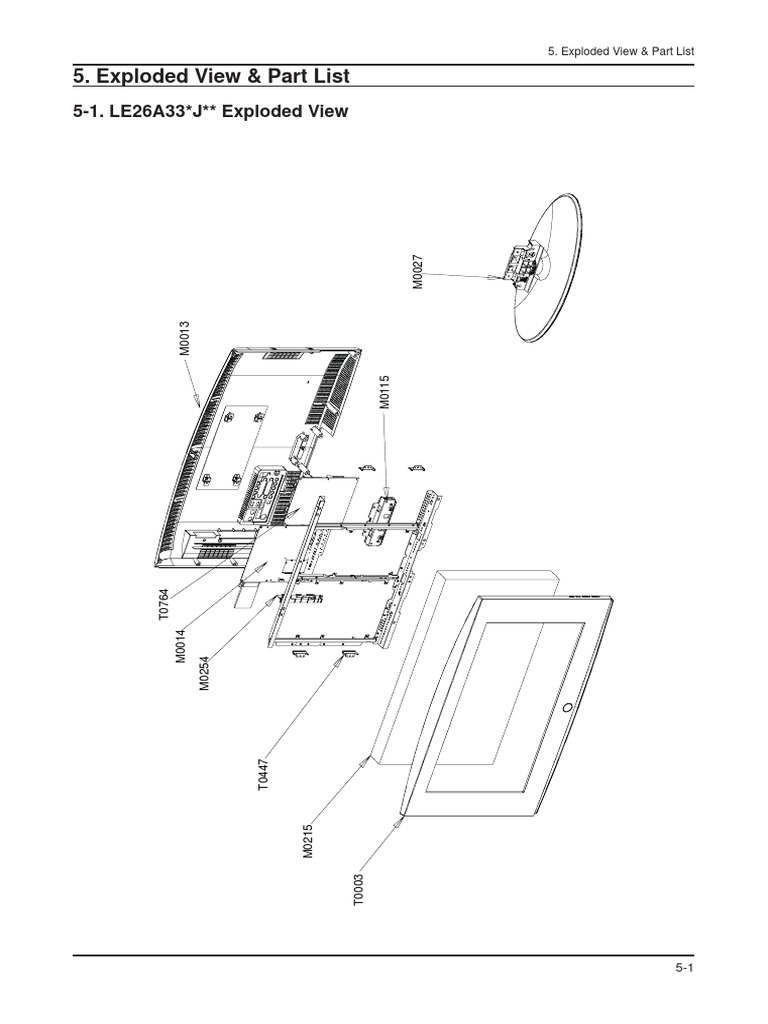 Exploded View & Part List | PDF