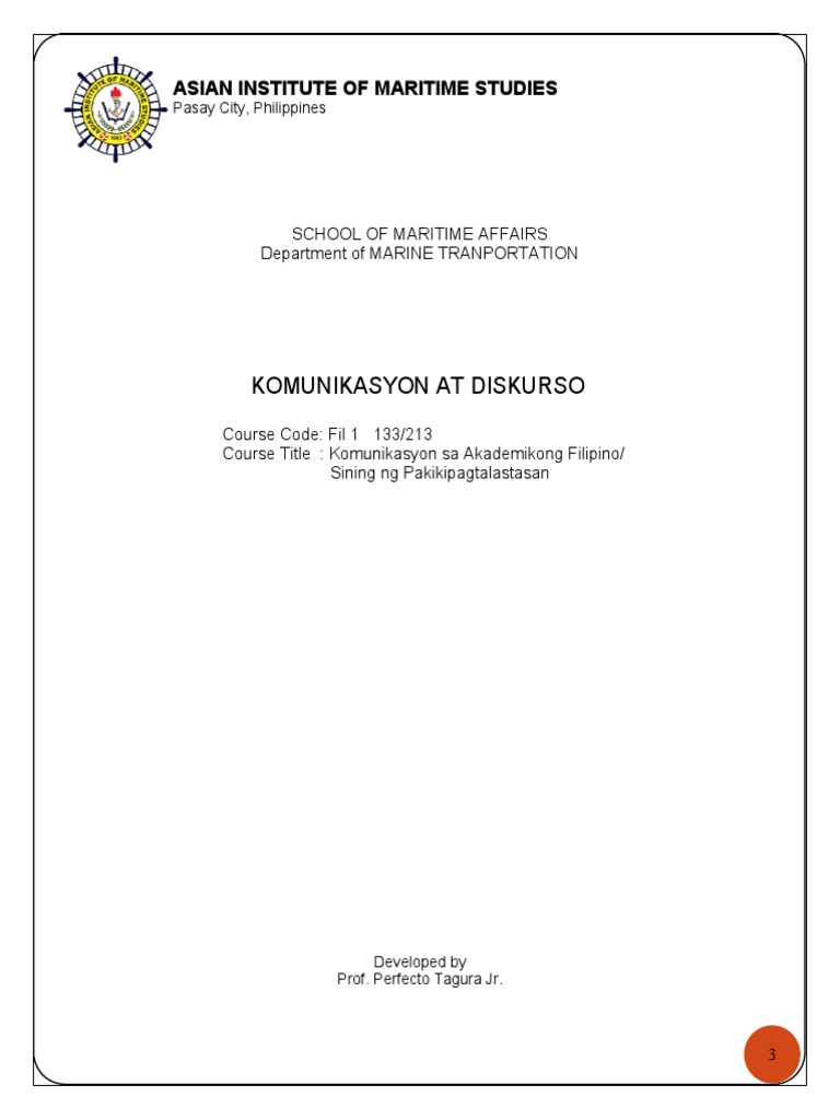 Fil 1 Module 4 | PDF