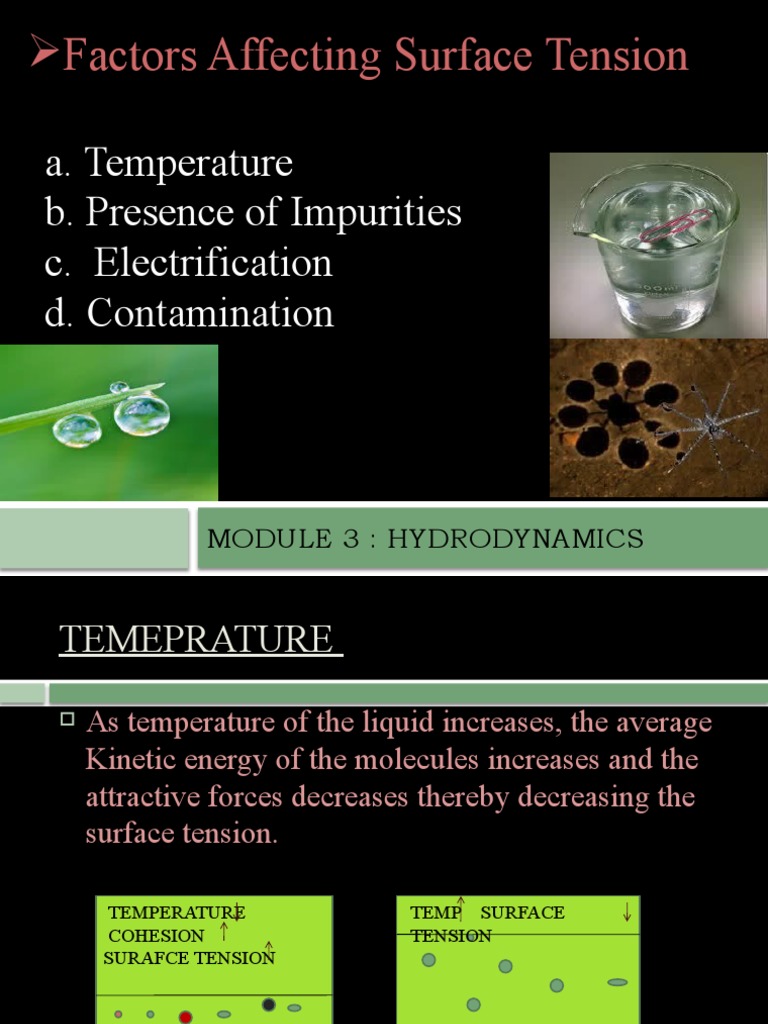 Surface Tension | PDF | Ionic Bonding | Salt (Chemistry)