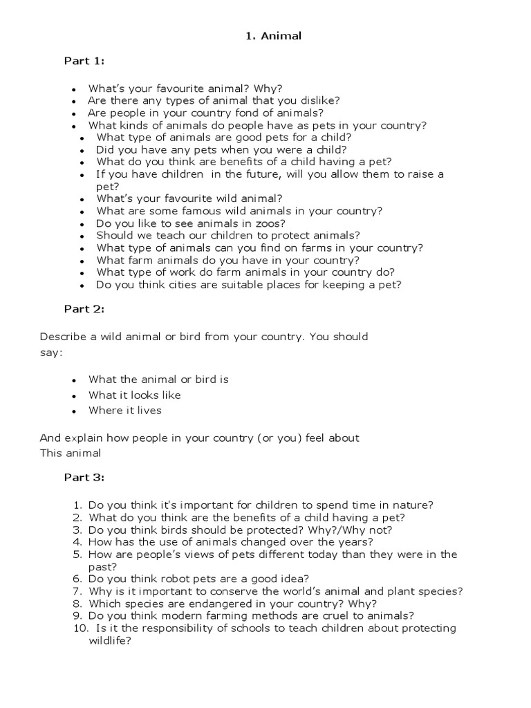 Questions For Speaking IE2 | PDF | Invention | Clothing