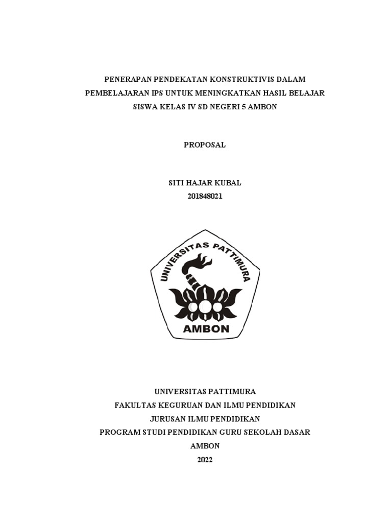 Proposal Revisi Ujian | PDF